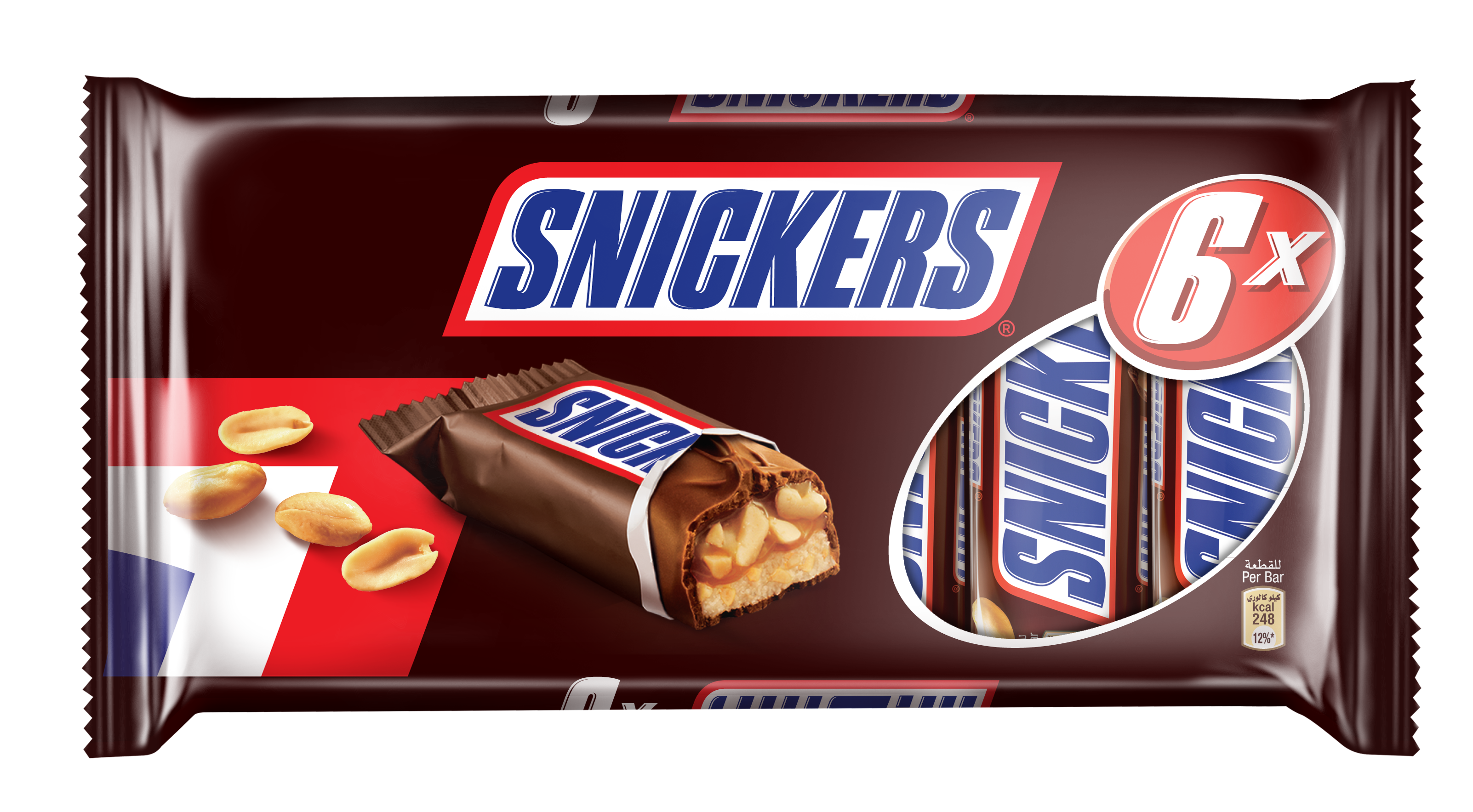 Snickers Creamy Peanut Butter Mini Bars, Pouch 182g | SNICKERS
