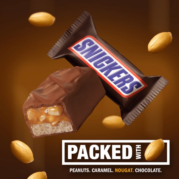 SNICKERS, Milk Chocolate Fun Size Bars, 3.4 oz (6 Count) | SNICKERS®